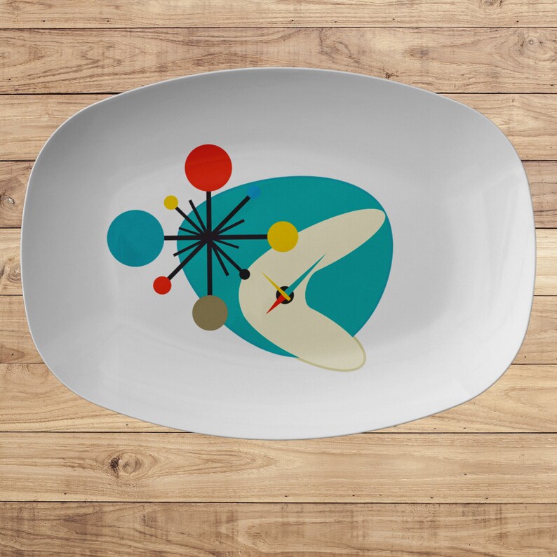 Mid Century Decor Mid Century Platter Mid Century Dinner Mid Century ...
