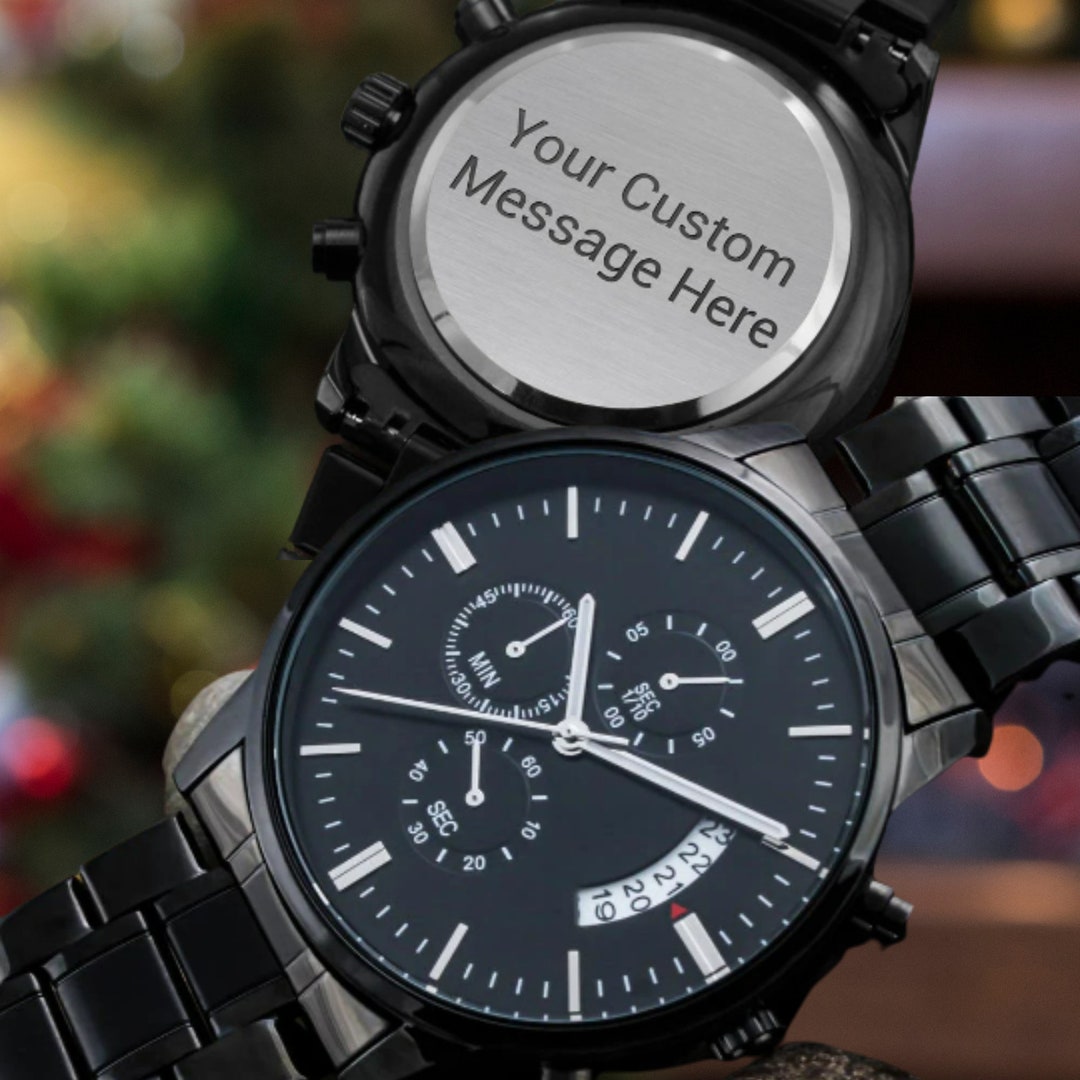 Holiday Gift for Dad Personalized Watch for Dad Personalized Gift for ...