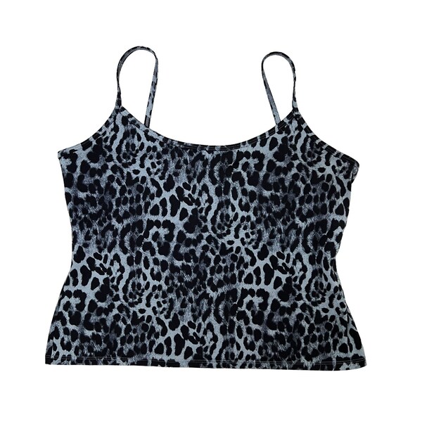 Y2k Leopard Tank Top - Etsy