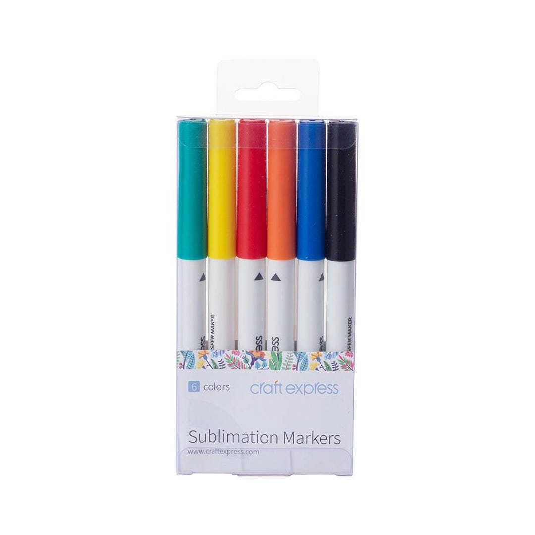 Assorted Joy Sublimation Markers - 6 Pack - Etsy
