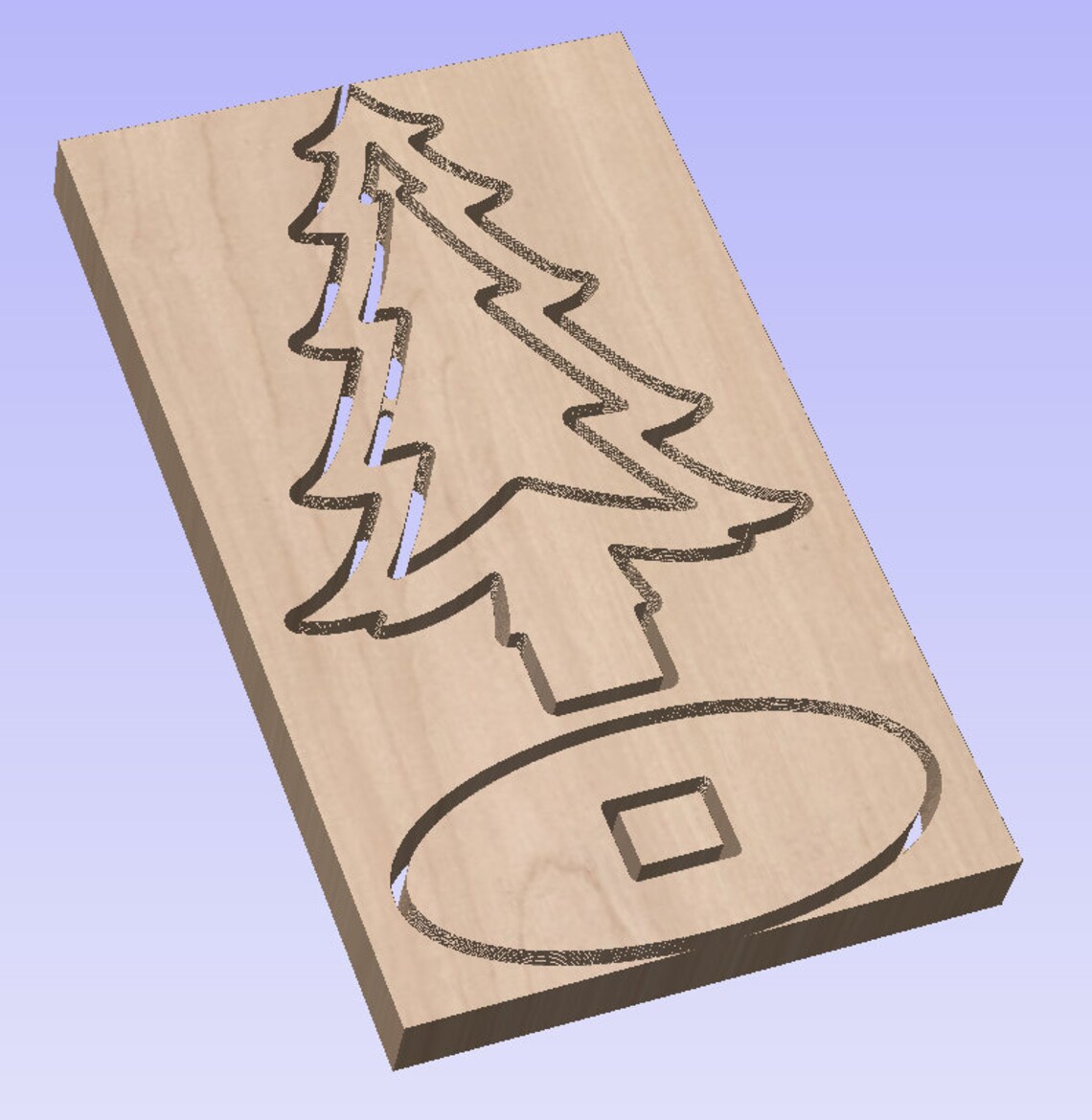 Christmas Tree - Digital Files for CNC - Etsy Canada