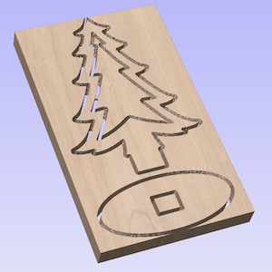 Christmas Tree - Digital Files for CNC - Etsy