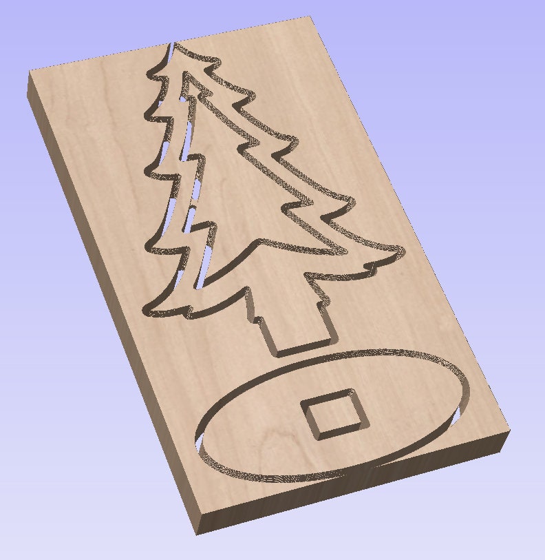 Christmas Tree - Digital Files for CNC - Etsy