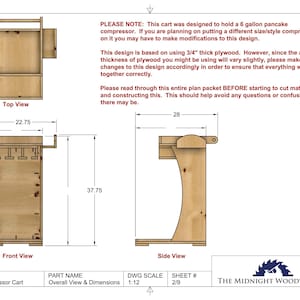 Air Compressor Cart - PDF Plans - Etsy
