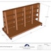Wood Storage Cart Plans - Etsy