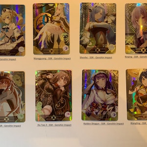 Choose Your Waifu - Goddess Story TCG Anime Doujin Holo Trading Cards ...