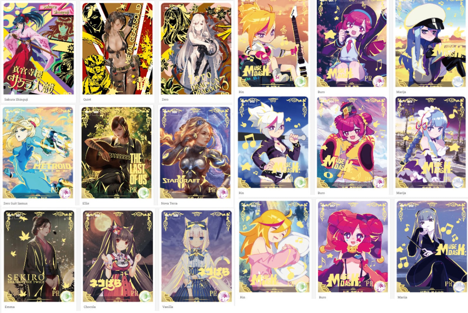Choose Your Waifu Goddess Story TCG Anime Doujin Holo - Etsy