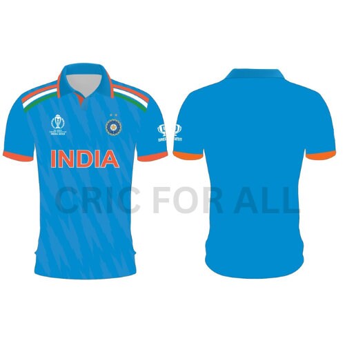 India Cricket Fan Jersey ODI World Cup 2023 - Etsy