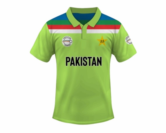 Vintage 1992 World Cup Pakistan Cricket Jersey - Etsy