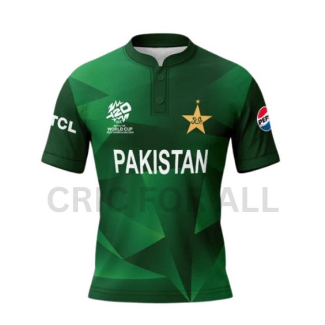 Pakistan Cricket MATRIX Jersey T20 World Cup 2024 - Etsy