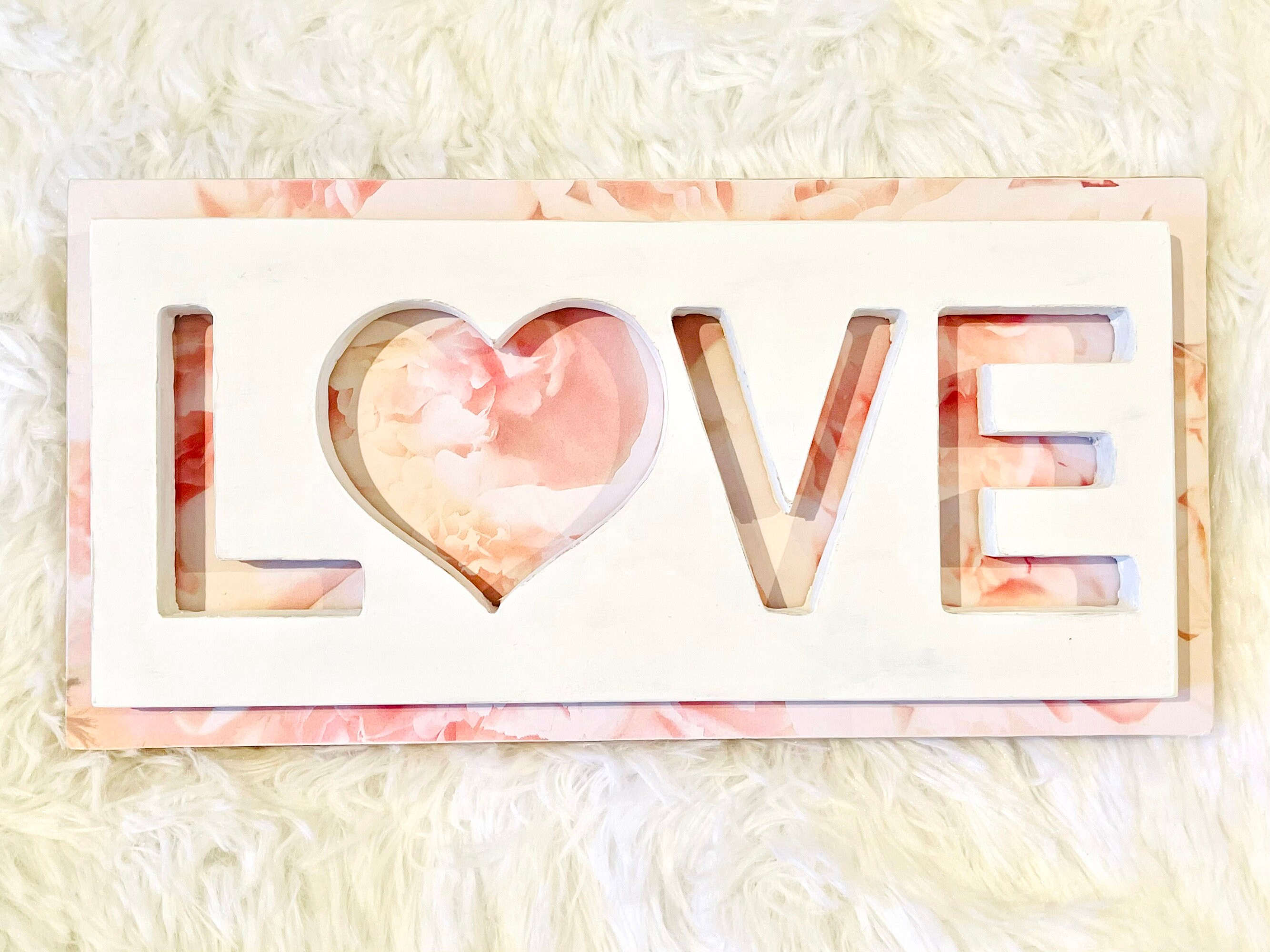 Love Outline Sign - Digital Download SVG Template - Etsy