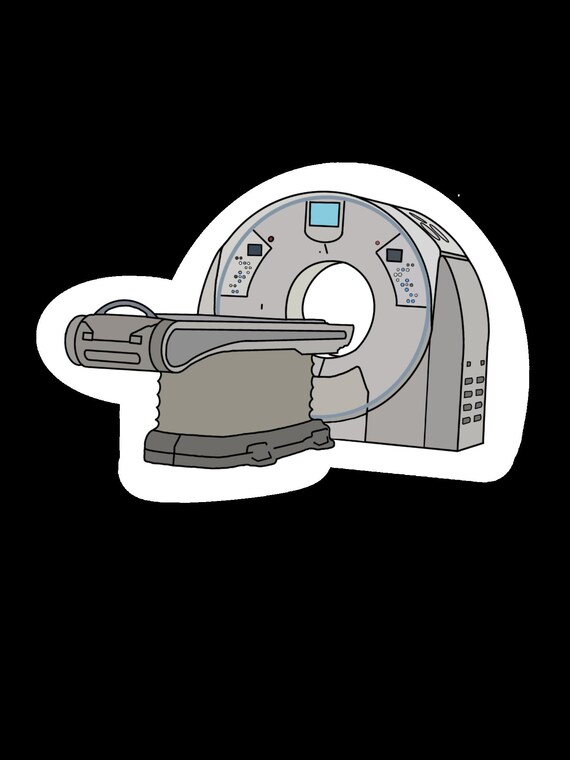 CAT Scan Sticker | Etsy