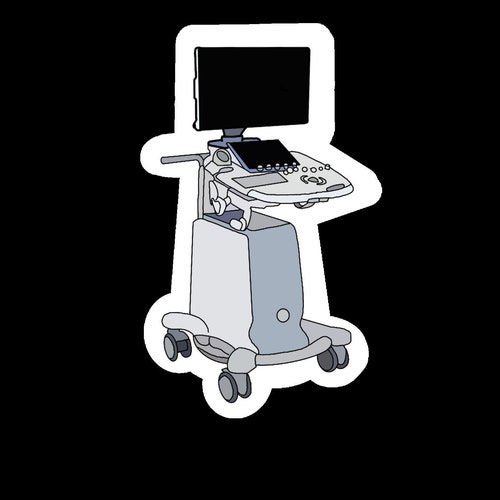 Sonography Ultrasound Probe Sticker - Etsy