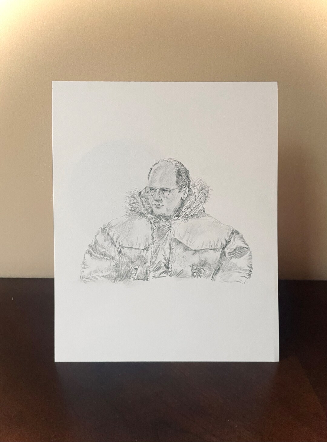 Scary Cold 8x10 Original Pencil Portrait - Etsy