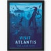 Atlantis Travel Poster Art Print - Etsy