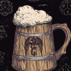 Customizable DND Tavern Bar Poster - Etsy