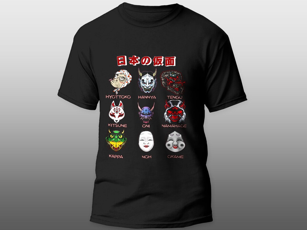 Japanese Masks Oni Japanese Hannya Kitsune Kappa Noh Mask Art - Etsy