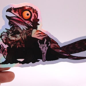 Potoo Bird Vinyl Sticker - Etsy