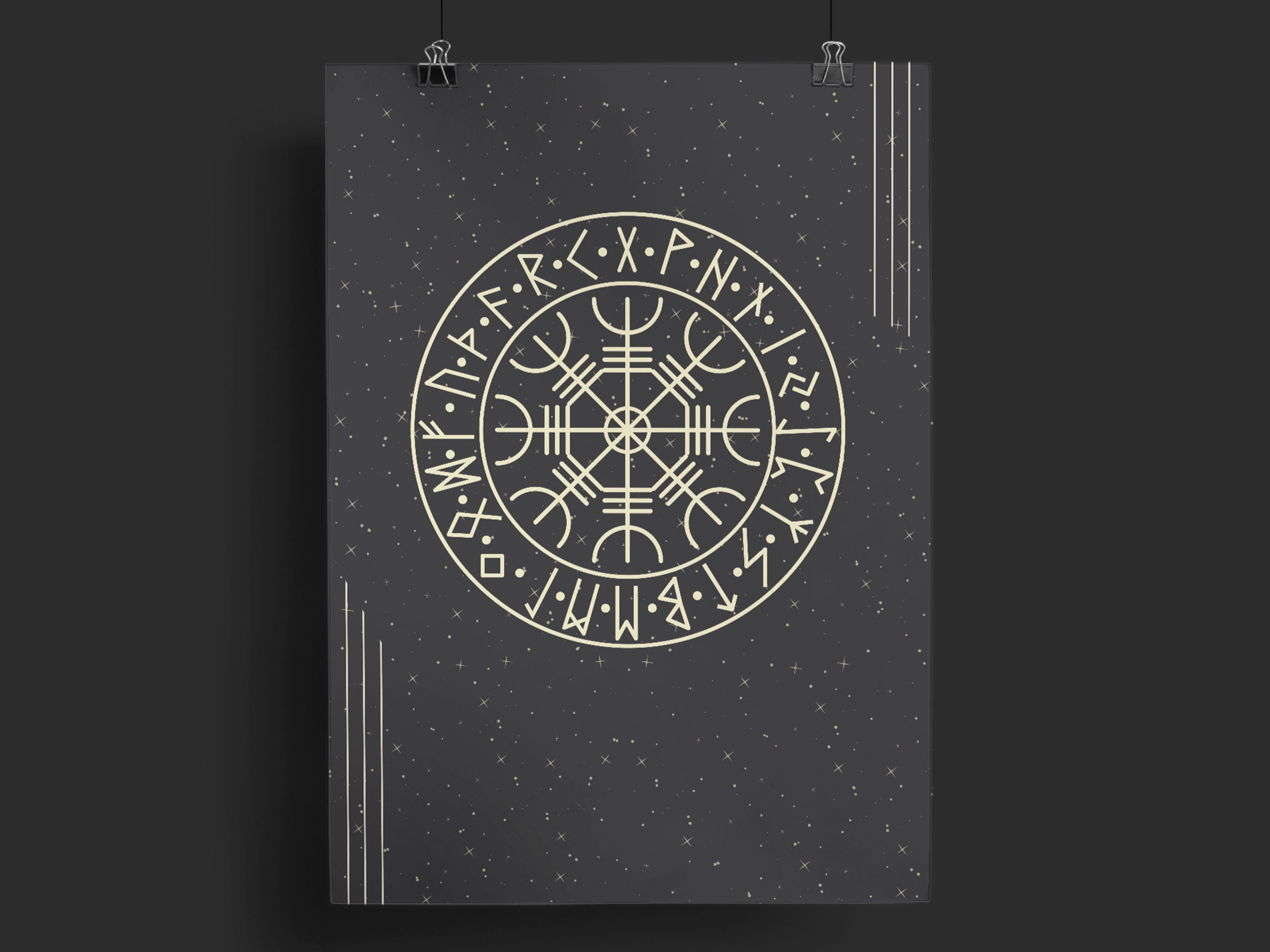 The Runes Are in the Stars Warrior Viking Valkyries Viking - Etsy