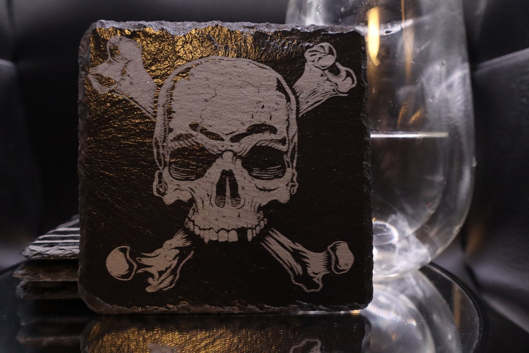 Pirate Slate Coaster 4 Pack - Etsy