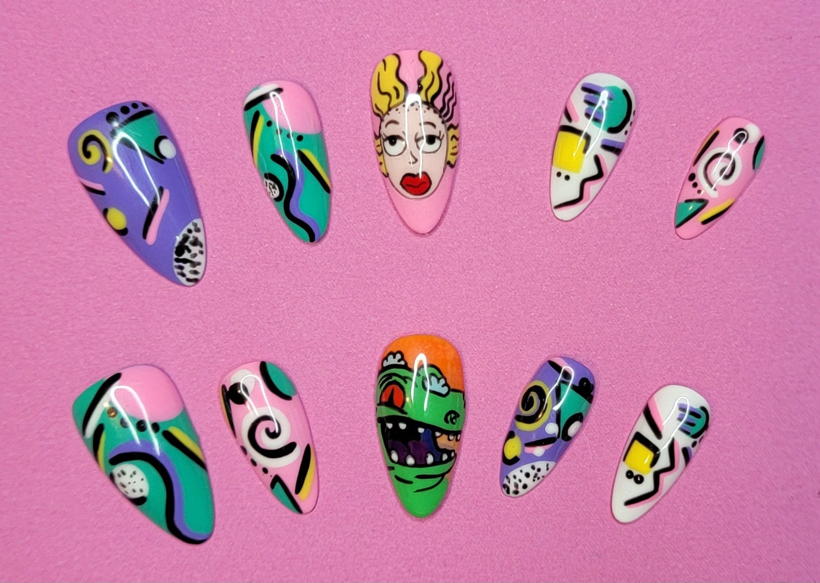 Cynthia and Reptar - Etsy