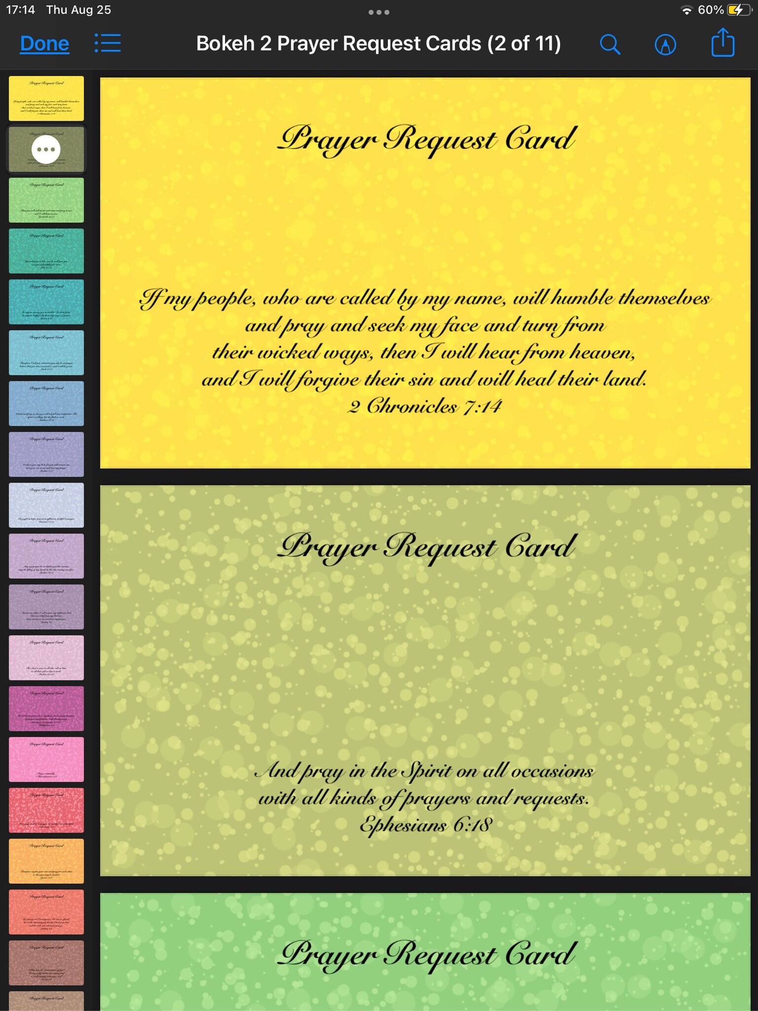 Prayer Intentions Examples