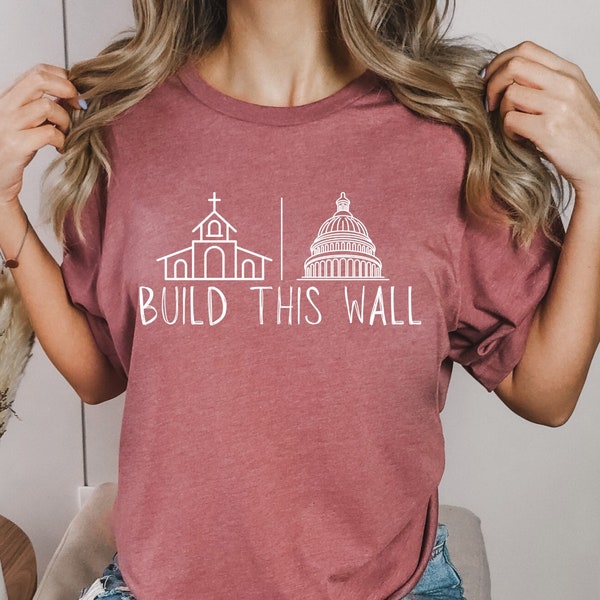 Build the Wall Shirt - Etsy