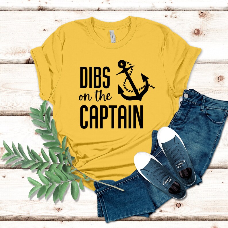 Dibs on the Captain Shirt, Funny Captain Shirt, Captain Shirt, Captain ...