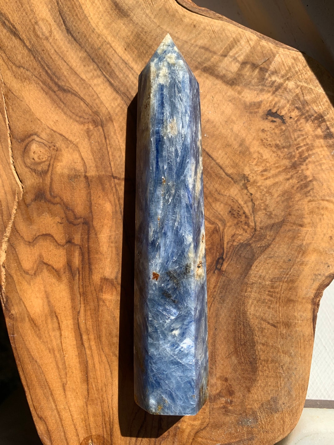 Gorgeous Blue Kyanite Slim Crystal Tower, Kyanite Crystal Wand, 5 ...