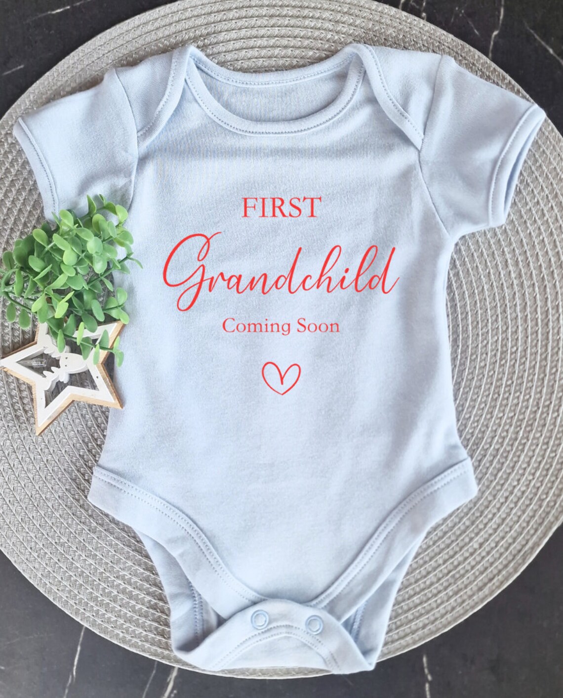 First Grandchild Announcement, Baby Announcement Gift Box, Pregnancy ...