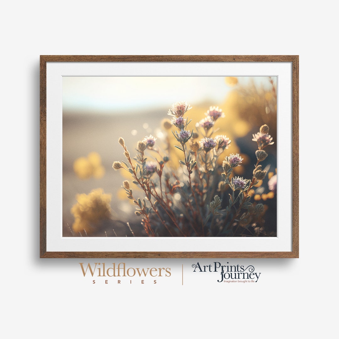 Majestic Wild Display Art | Printable Wall Art Wild Flowers | Printable ...