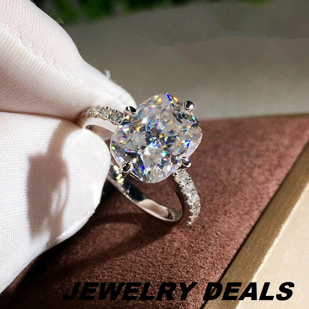 Women,simple Design,square Zirconia Rings for Women,wedding Ring ...