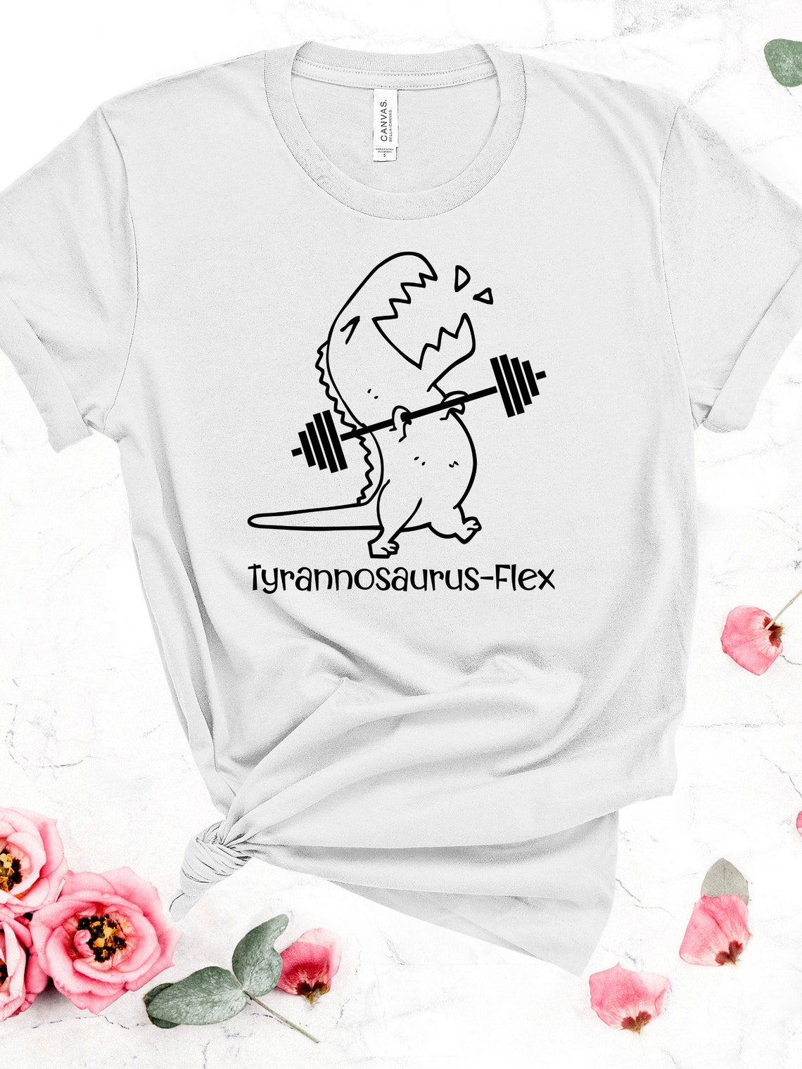 T-rex Workout Shirt Gym Gifts Funny Workout Shirt Dinosaur - Etsy