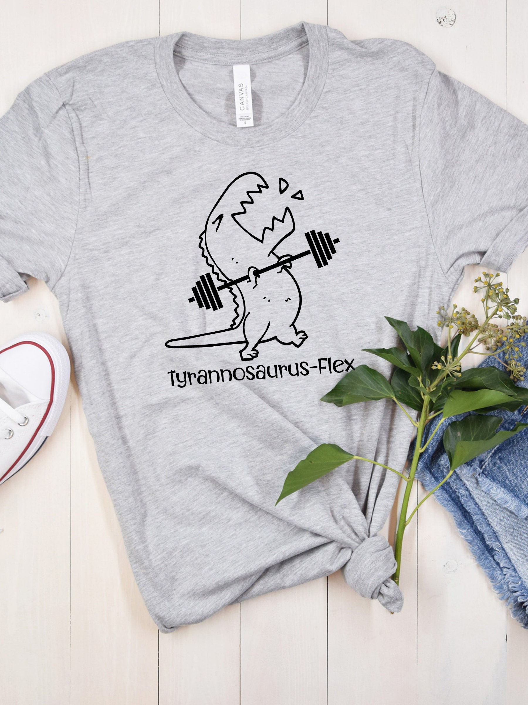 T-rex Workout Shirt, Gym Gifts, Funny Workout Shirt, Dinosaur Gym Shirt ...