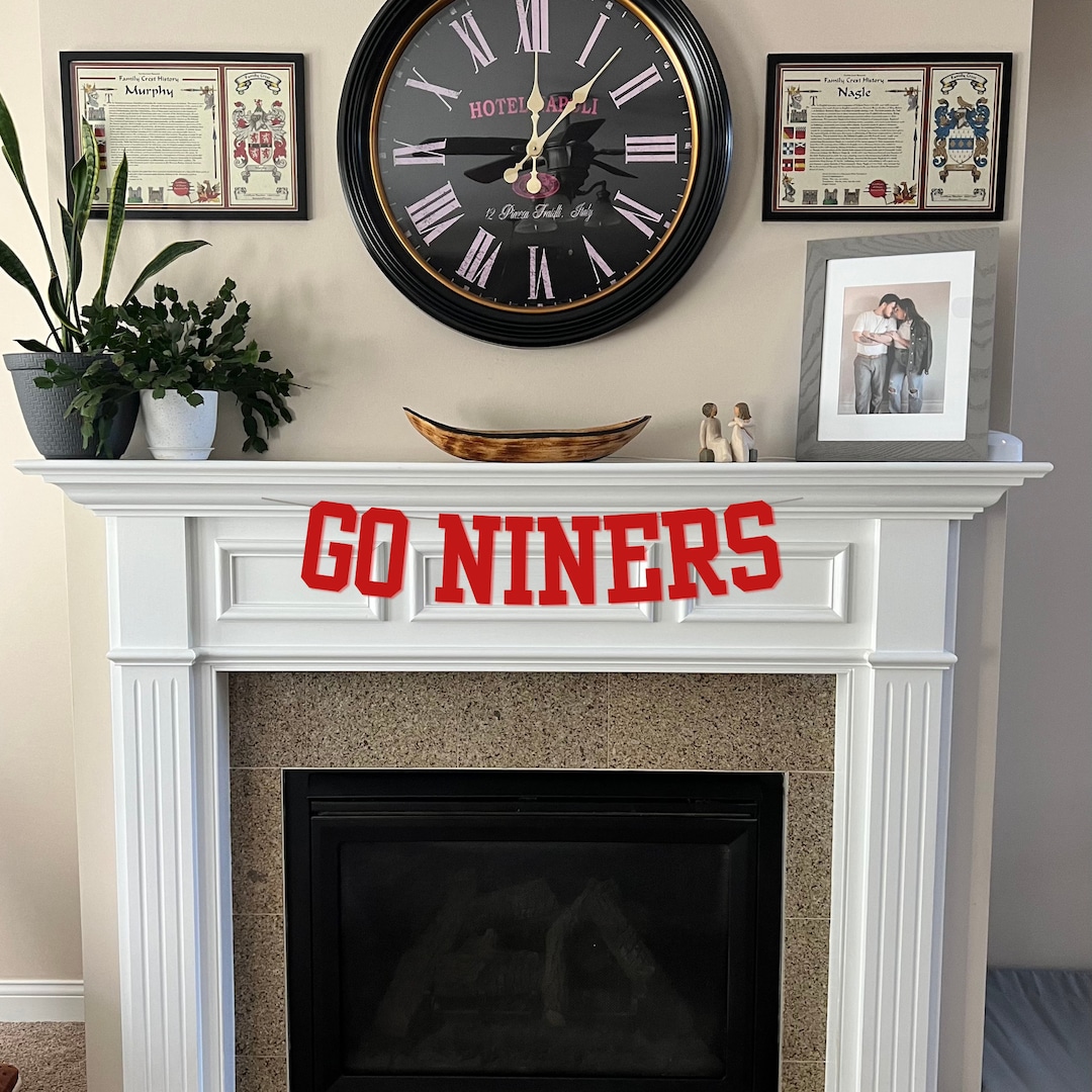 Go Niners Banner, San Francisco Decoration, 49ers Banner, Football ...