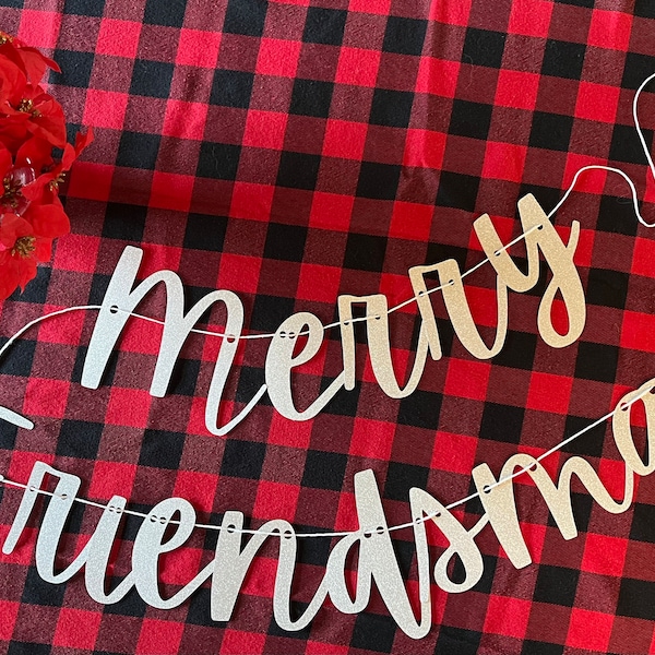 Merry Friendsmas - Etsy