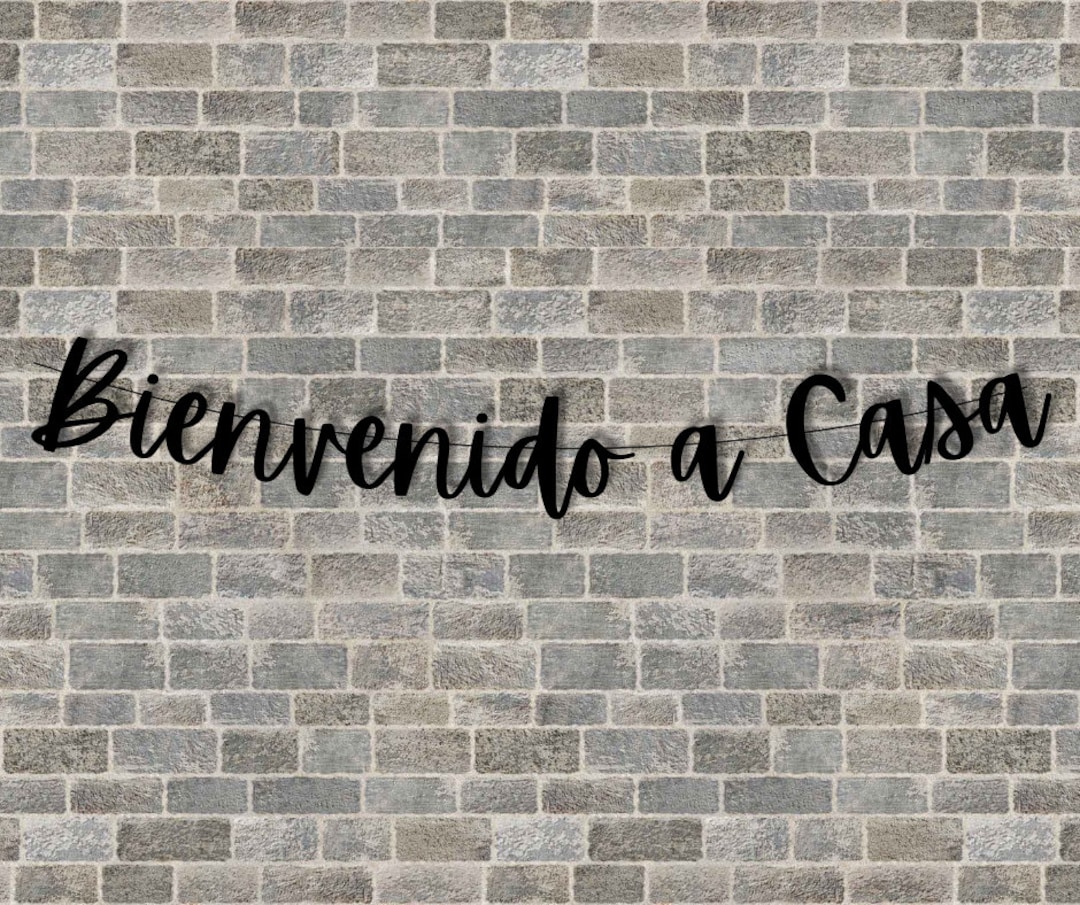 Bienvenido a Casa Banner, Bienvenido for Home, Welcome Home Baby ...
