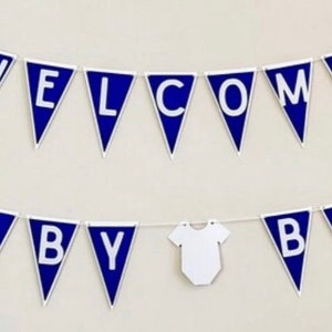 Custom Welcome New Baby Banner, Welcome to the World (add Baby Name ...
