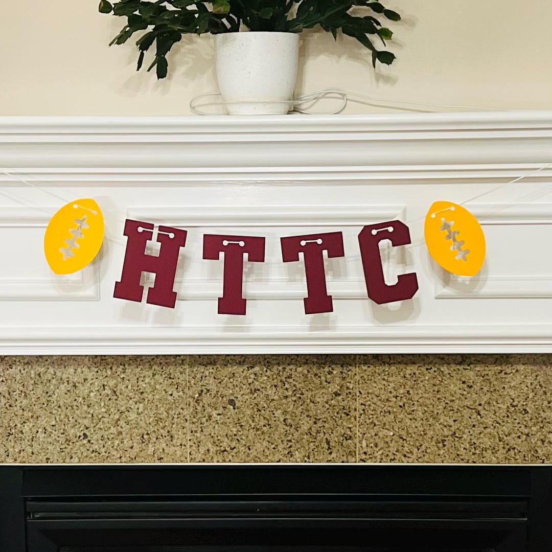HTTC Banner, Hail to the Commanders Sign, Washington Football ...