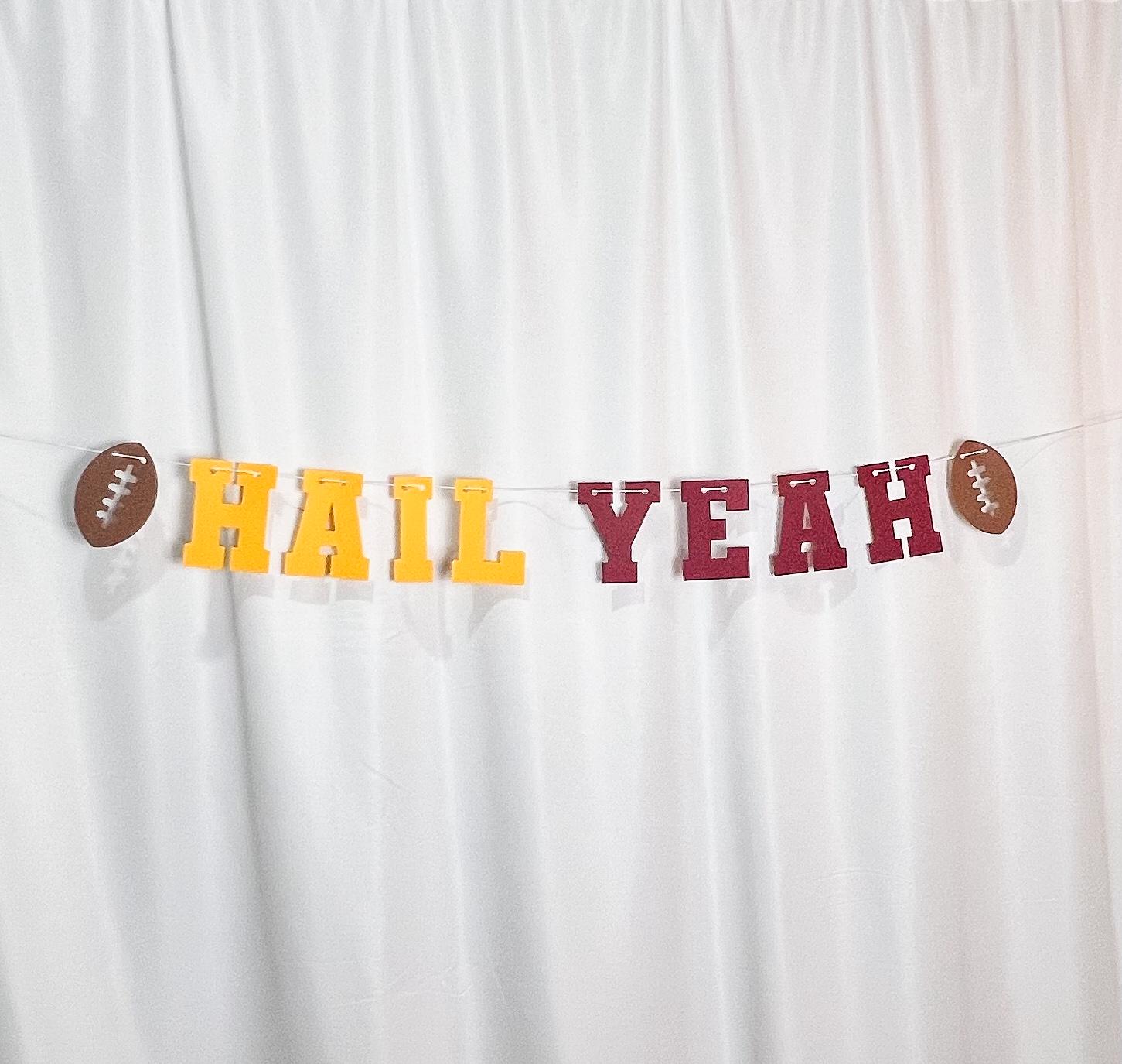 HTTC Banner, Hail to the Commanders Sign, Washington Football ...