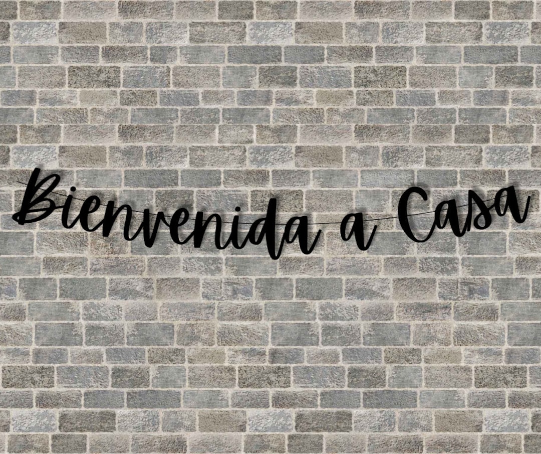 Bienvenida a Casa Banner, Bienvenida for Home, Welcome Home Baby ...
