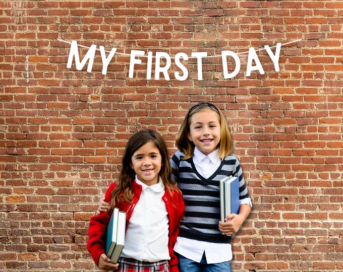 First Day of School, First Day of School Decorations, First Day of ...