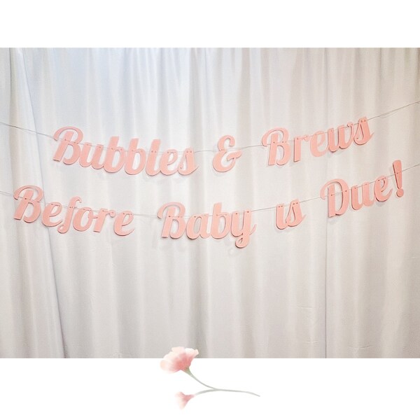Bubbles and Brews Baby Shower - Etsy