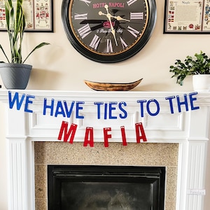 Bills Mafia Banner, We Have Ties to the Mafia Banner, Buffalo Football ...