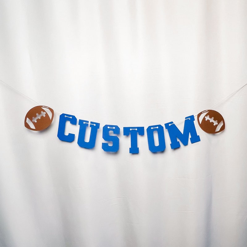 Blue Birthday Cardboard Banner - Etsy
