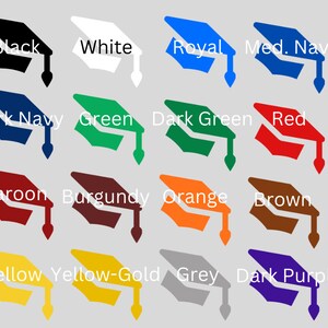 Mini Graduation Card Banner Sign for Card Box or Basket, Graduation ...