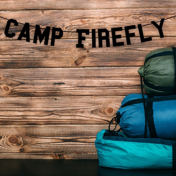Camping Banner - Etsy