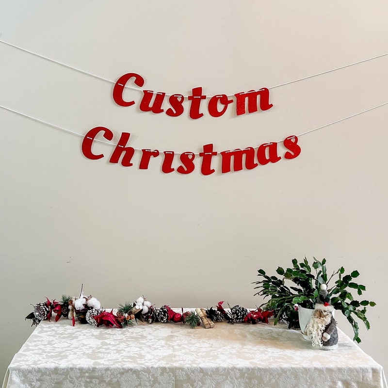 Christmas Banner - Etsy