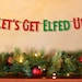 Joyeux Noel Banner, Christmas Party Banner, Holiday Party Decoration ...
