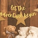 Let the Adventure Begin Banner, Bachelorette Party Banner , Engagement ...